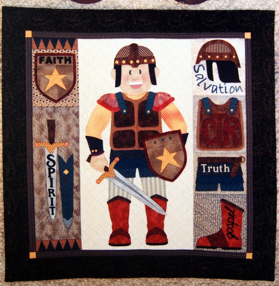 My Whole Armor by Hearthsewn Patterns Vintage Quilt Pattern Packet 2003 ...