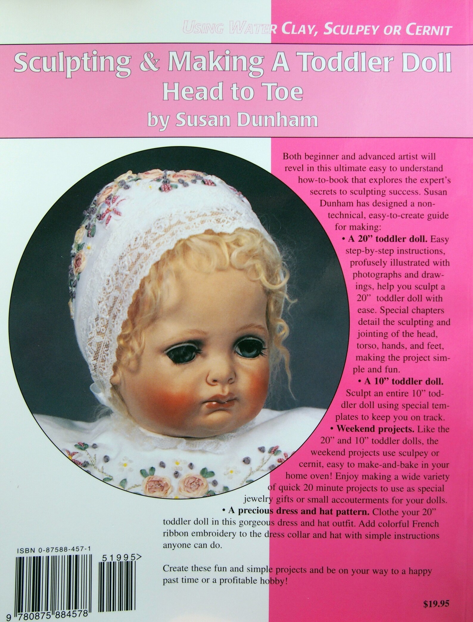 Sculpting & Making A Toddler Doll Head to Toe by Susan Dunham Vintage ...