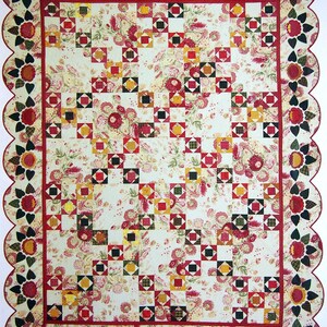 Vintage Roses by Jeana Kimball Vintage Quilt Pattern Leaflet 1999 - Etsy