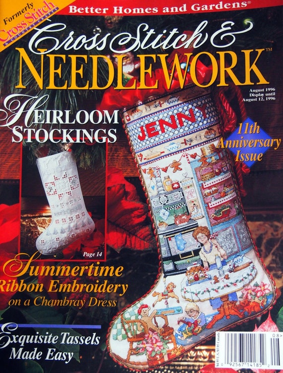 Sewing & Fiber Sewing & Needlecraft 1996 1997 Better Homes and Gardens Cross Stitch and Country ...