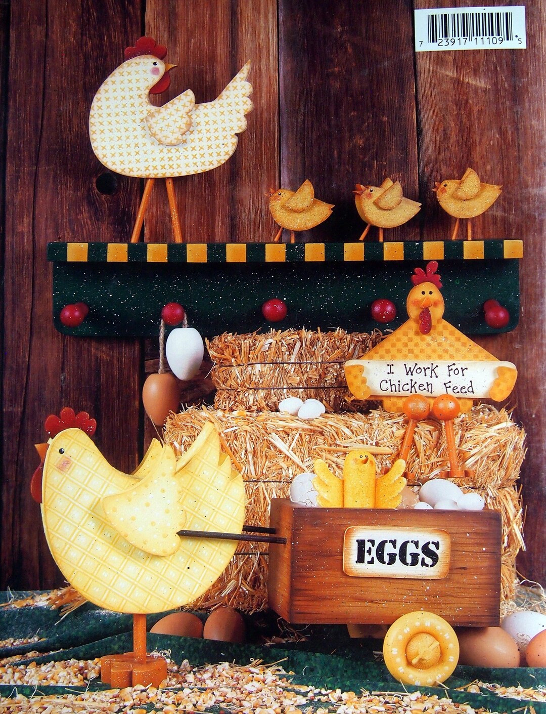 The Chicken Chronicles Hatched by Margaret Wilburn Vintage Tole and ...