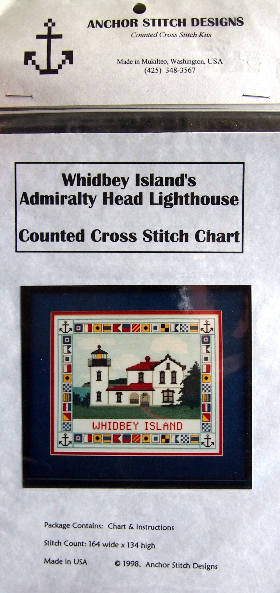 Whidbey Island's Admiralty Head Lighthouse by Anchor Stitch Designs ...