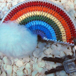 Rainbows - 20 Terrific Rainbow Projects Vintage Plastic Canvas Pattern ...