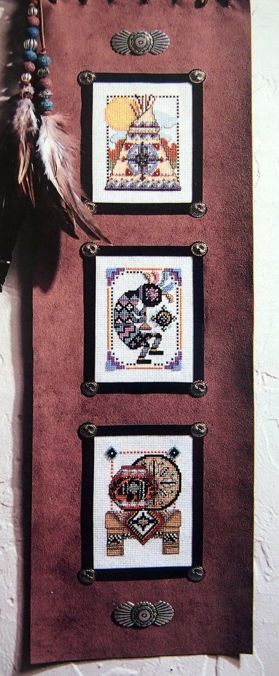 Sewing & Needlecraft charted design counted thread Southwest Borders ...