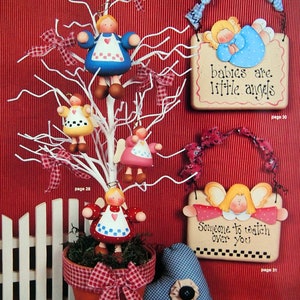 Everyday Angels by Pat Olson Vintage Decorative Painting Pattern Book ...