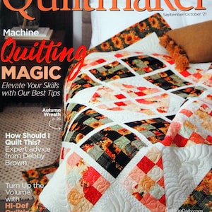 Quiltmaker - Quilt Pattern Magazine September/october 2021 - Etsy