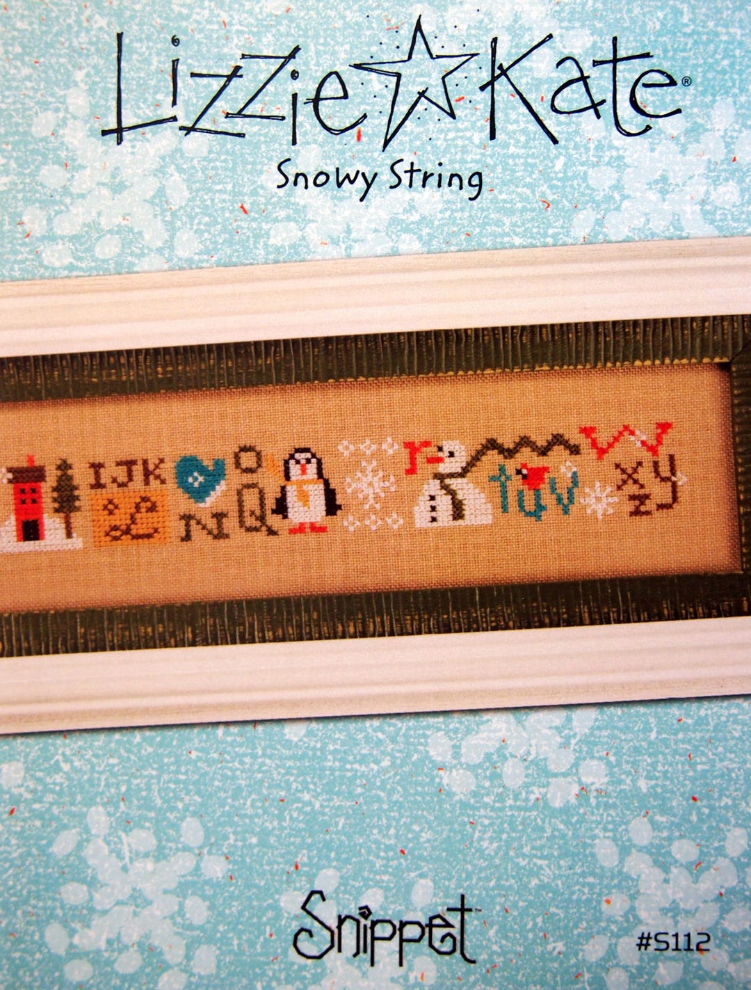 Snowy String - Snippet by Lizzie Kate Small Counted Cross Stitch ...
