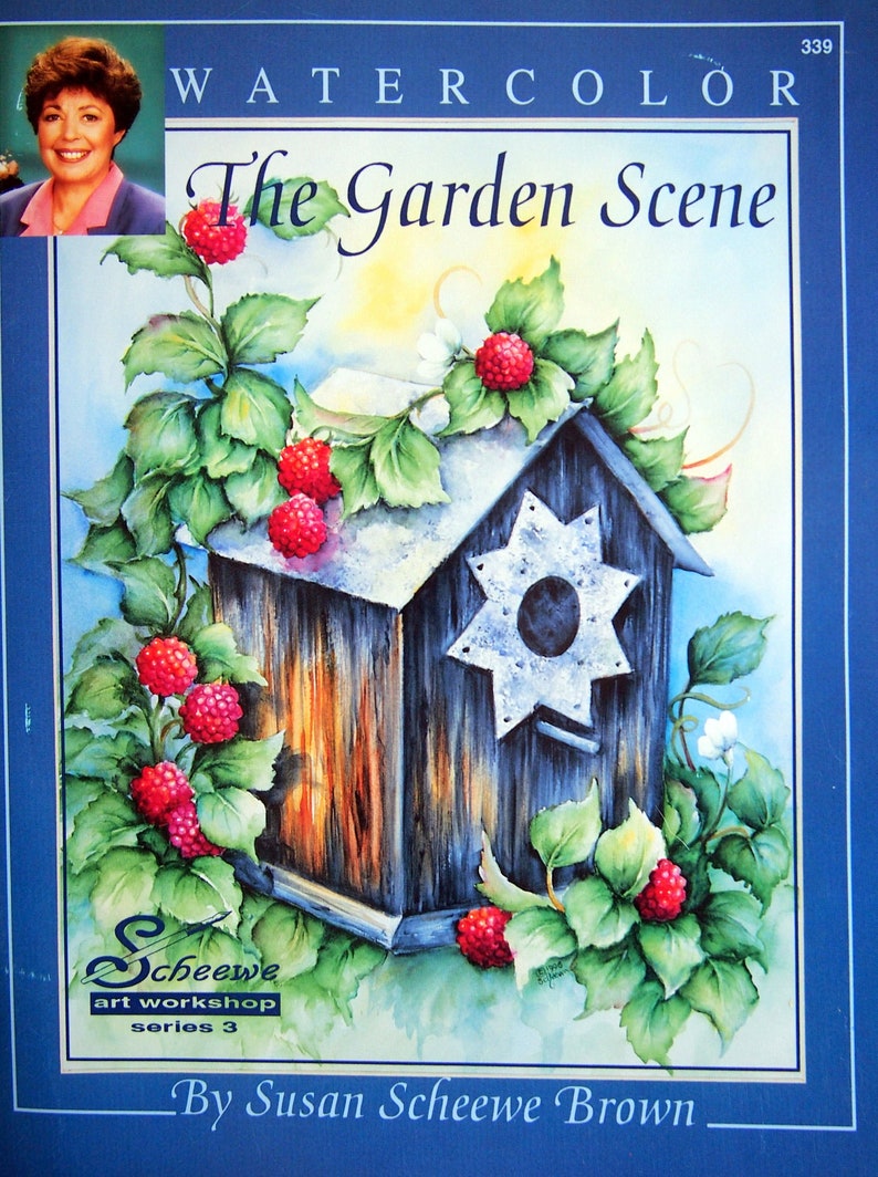 Watercolor - the Garden Scene - Scheewe Art Workshop Series 3 by Susan ...