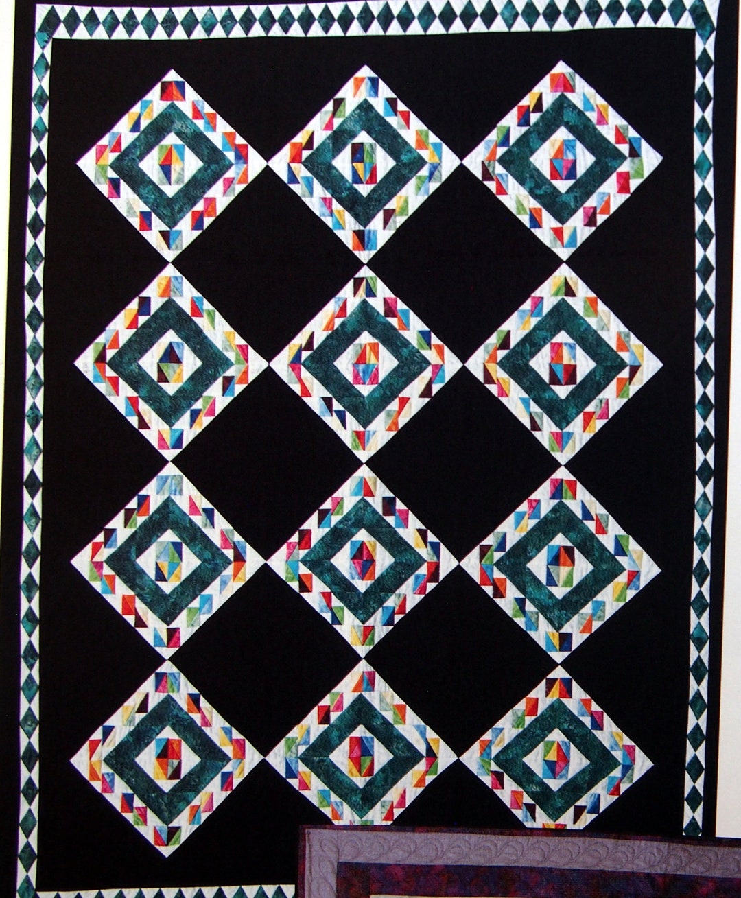 Moving on With Diamonds Using the Square in A Square Technique by Jodi ...