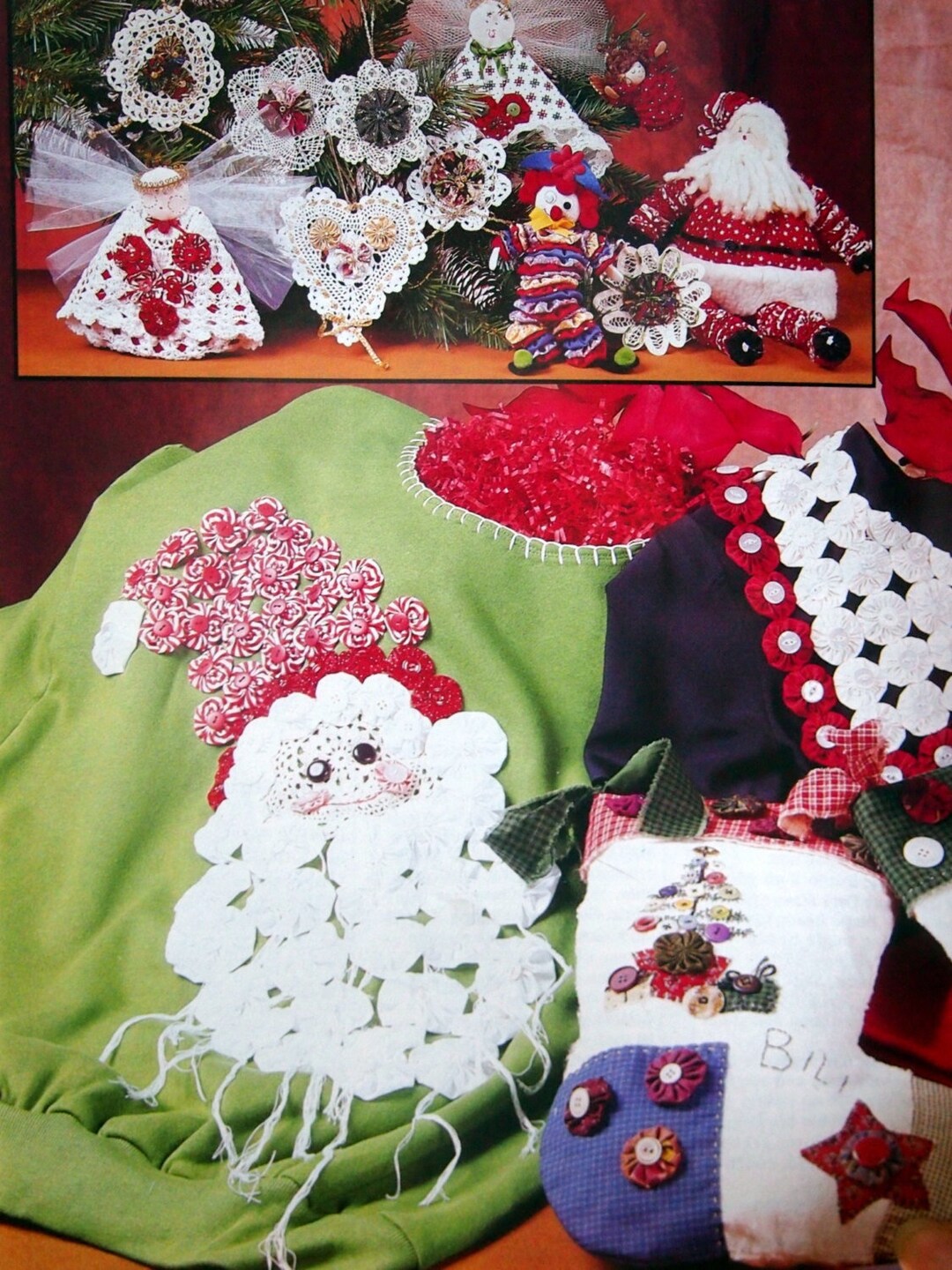 Yo-yos Dolls & More by Elizabeth Luck Vintage Sewing Pattern - Etsy