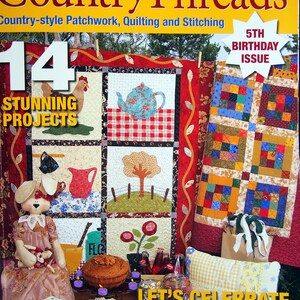 Australian Country Threads 5th Birthday Issue Quilting, Sewing and ...