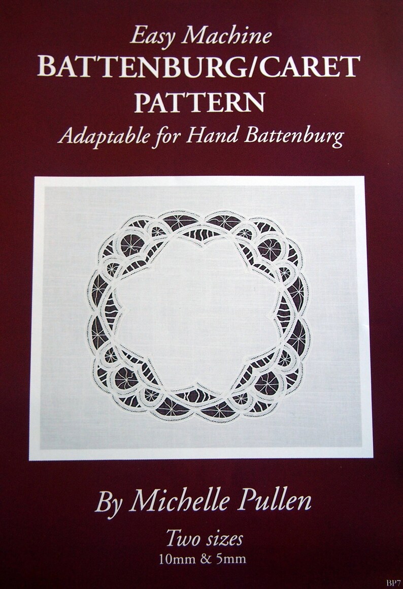 Easy Machine Battenburg/caret Pattern Adaptable for Hand | Etsy