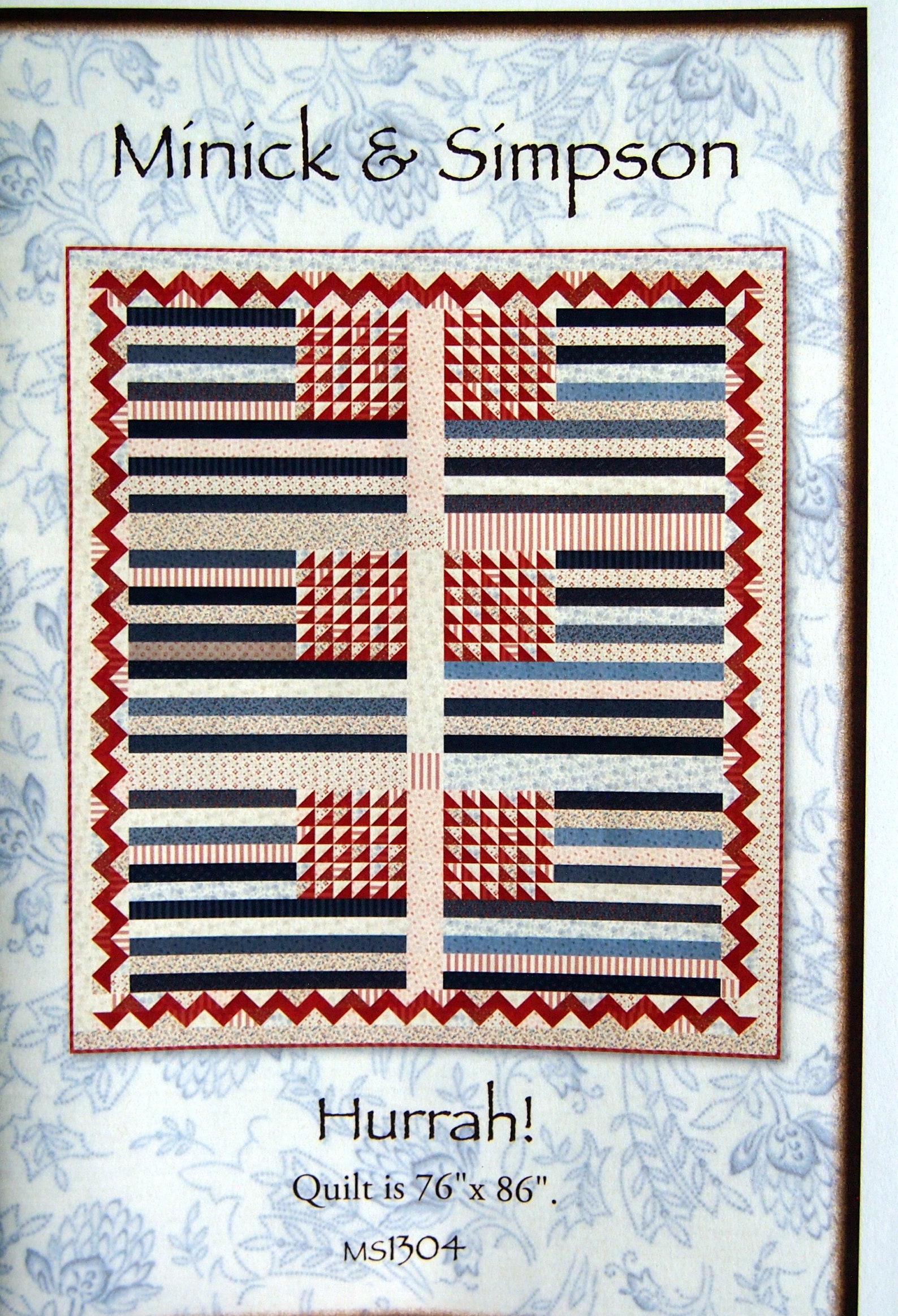 Hurrah by Minick & Simpson Quilt Pattern Packet Undated - Etsy