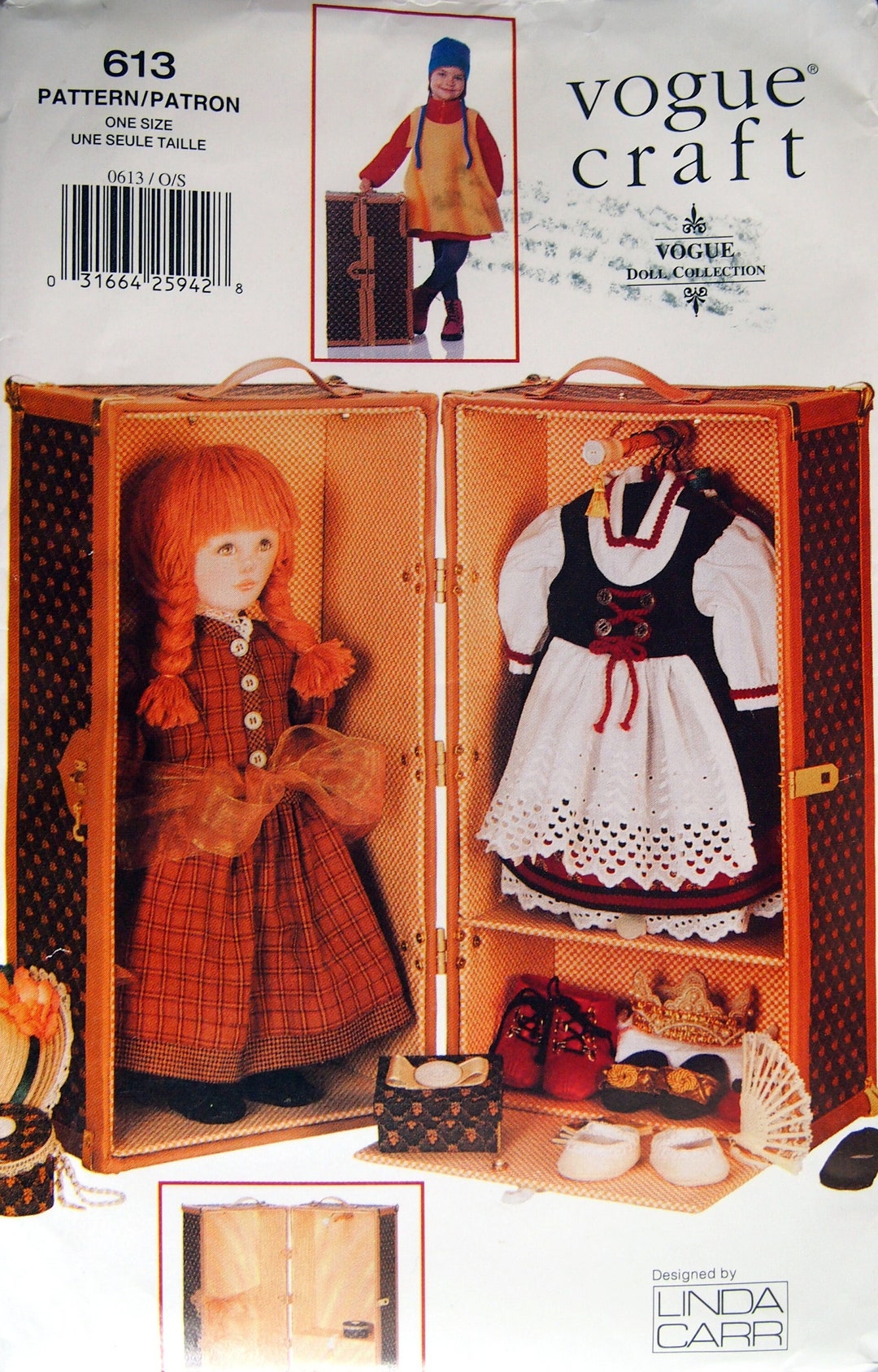 Trunk Vogue Craft 613 Vintage Uncut Sewing Pattern 1998 - Etsy