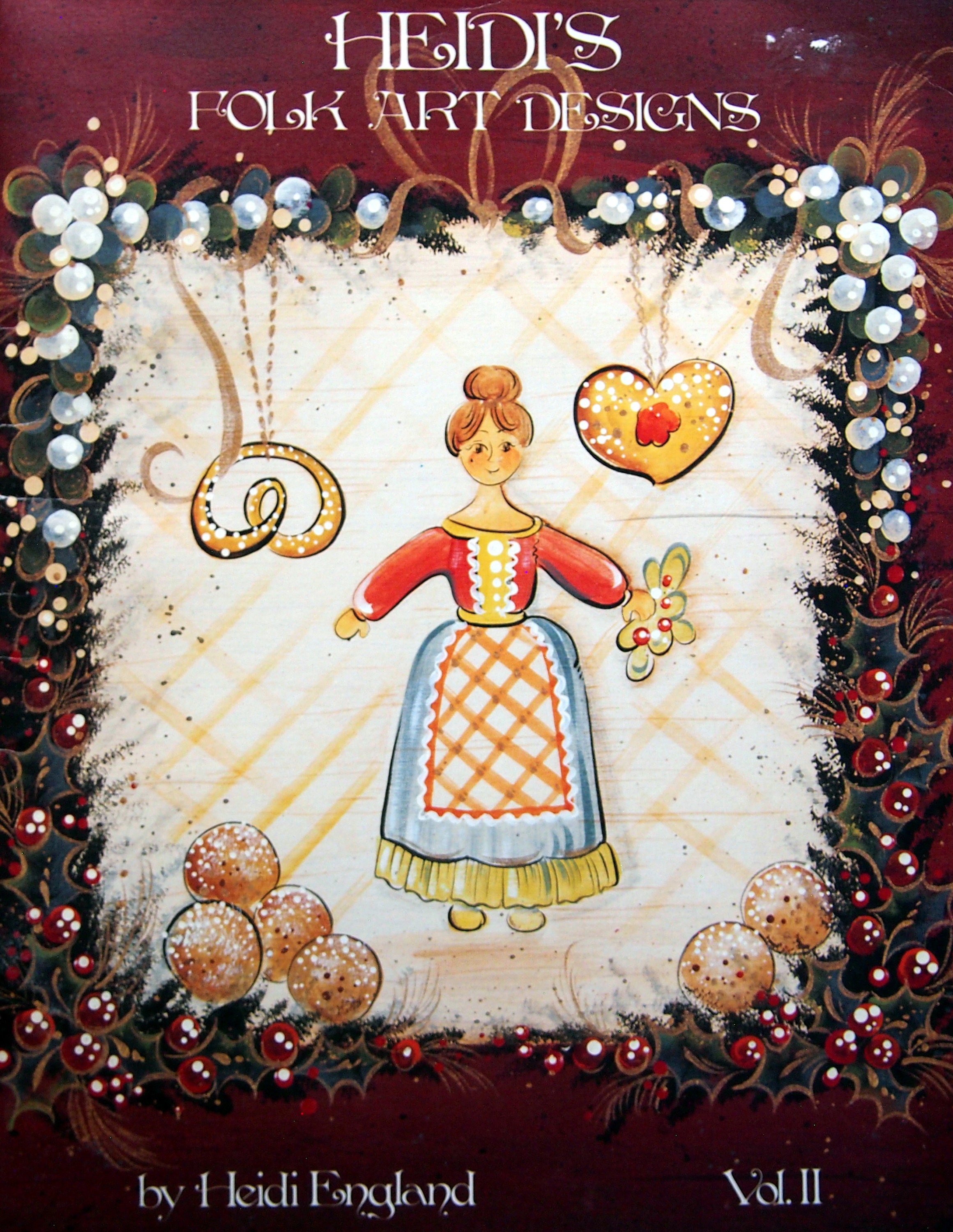 Heidi's Folk Art Designs Vol. II by Heidi England Vintage Tole and ...