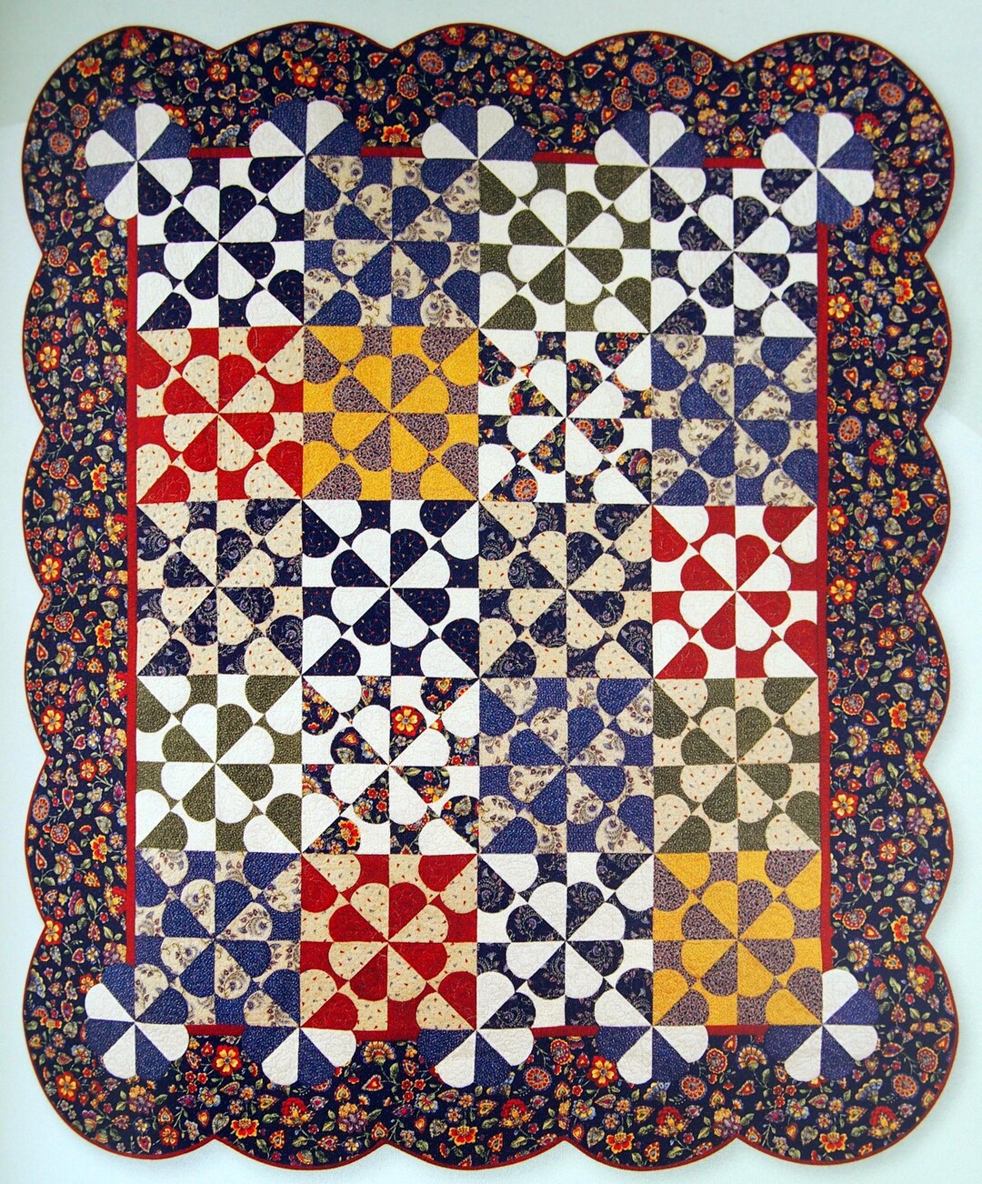 Appli-curves - Traditional Quilts With Easy No-sew Curves by Elaine ...