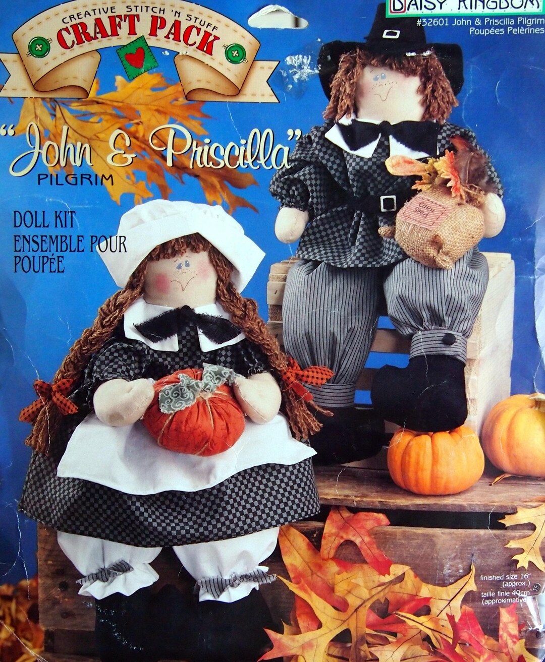 John & Priscilla Creative Stitch 'N Stuff Craft Pack by Daisy Kingdom ...