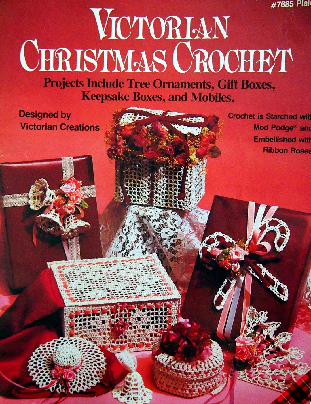 Victorian Christmas Crochet by Victorian Creations Vintage Crochet ...