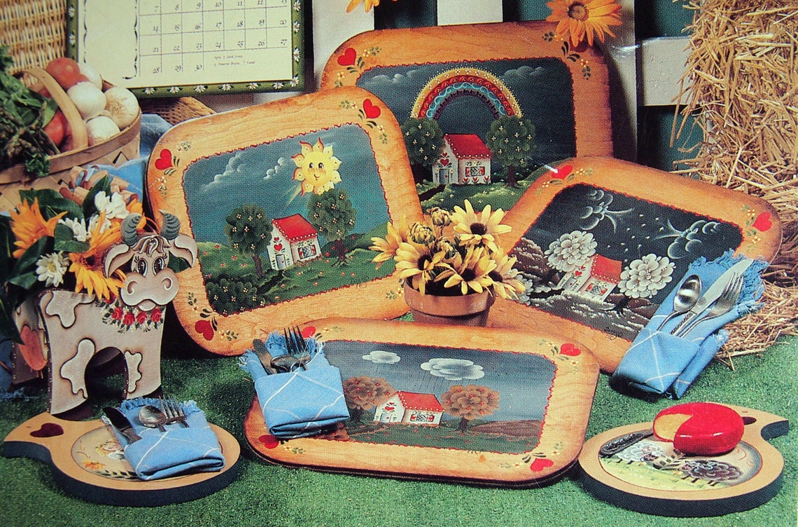 Sunflower Farm - Gingerbread Folk Art by Sharon Furner and Dorris ...