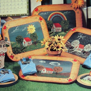 Sunflower Farm - Gingerbread Folk Art by Sharon Furner and Dorris ...