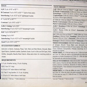 Bags Simplicity New Look 6453 Uncut Sewing Pattern 2004 - Etsy