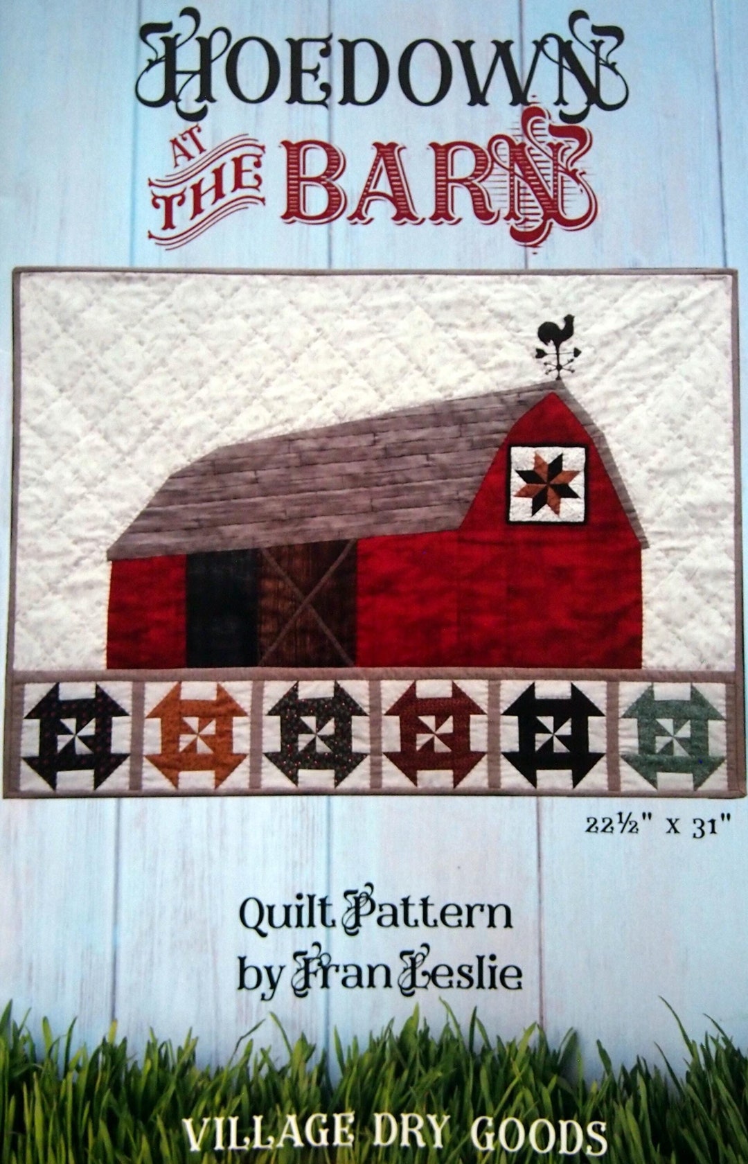 Hoedown at the Barn by Fran Leslie and Village Dry Goods Wall Quilt ...