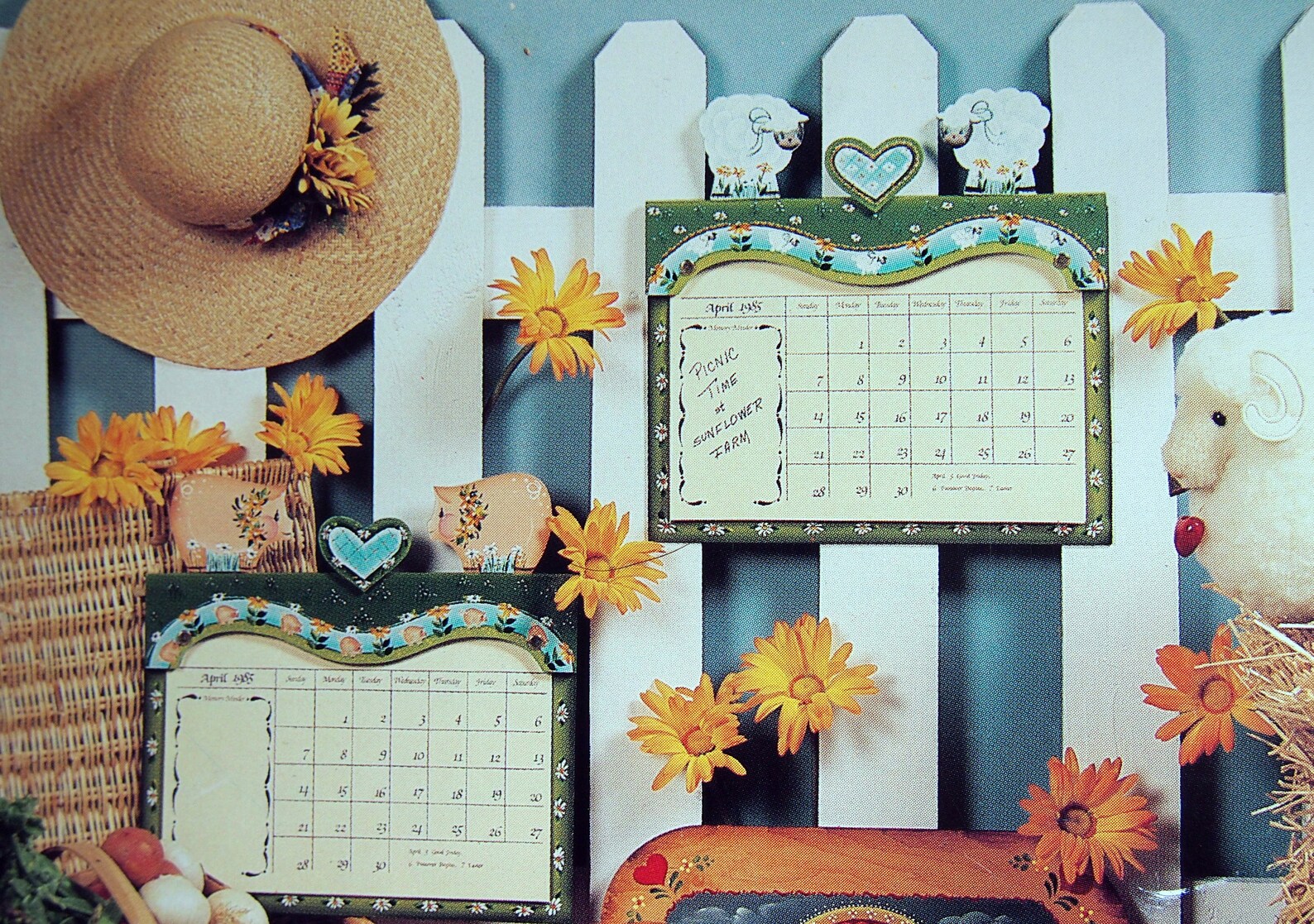 Sunflower Farm - Gingerbread Folk Art by Sharon Furner and Dorris ...