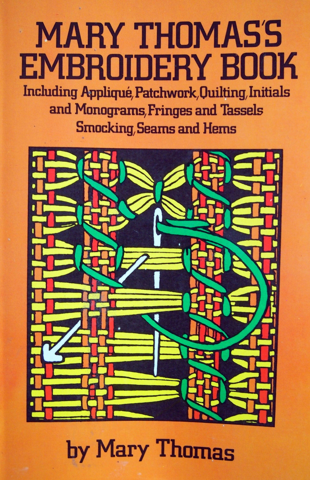 Mary Thomas's Embroidery Book by Mary Thomas Vintage Small Paperback ...