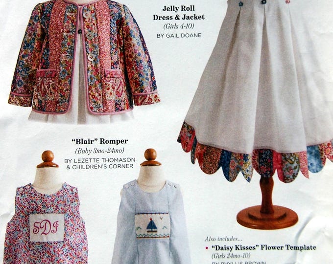 Jelly Roll Dress & Jacket (girls 4-10), Blair Romper (baby 3-24 Months ...