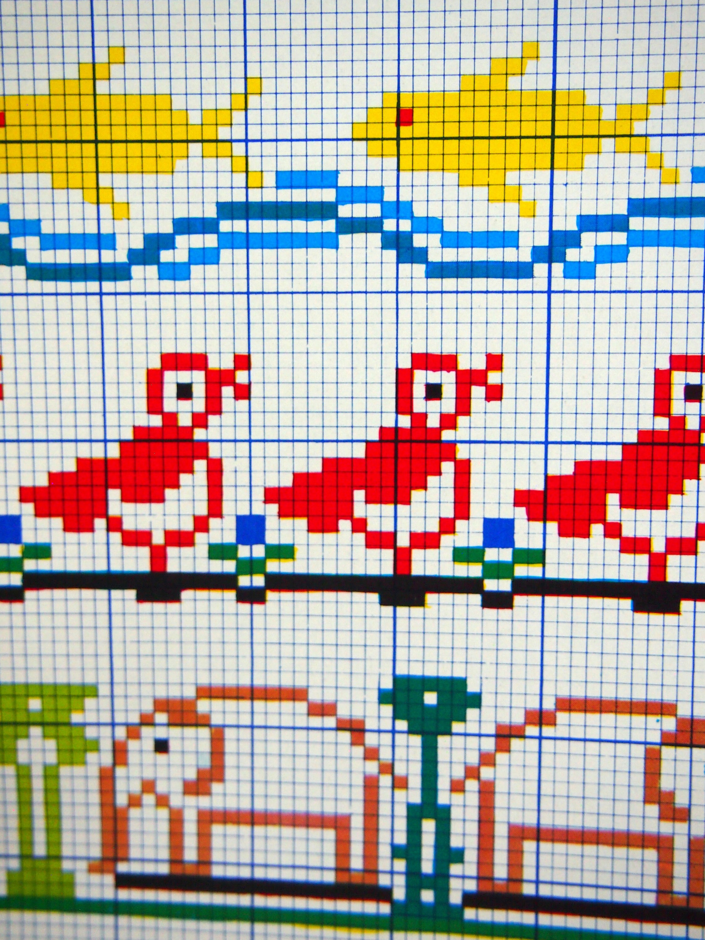 Baby Motifs In Cross Stitch Book 3 Arco Album Of Cross Stitch | Etsy