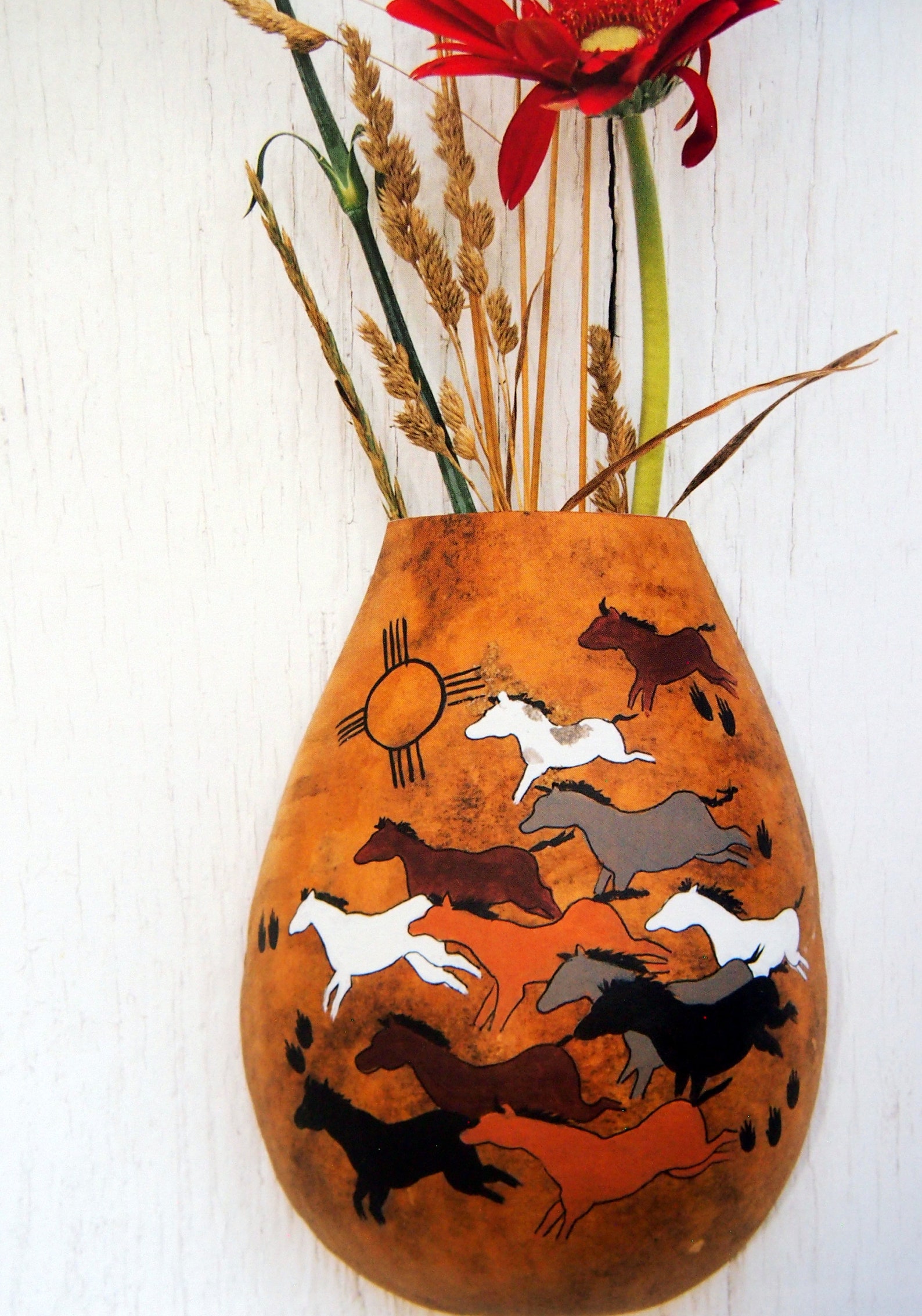 Creating Wall Pockets 10 Gourd Projects to Paint and Hang by | Etsy