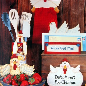 The Chicken Chronicles Hatched by Margaret Wilburn Vintage Tole and ...