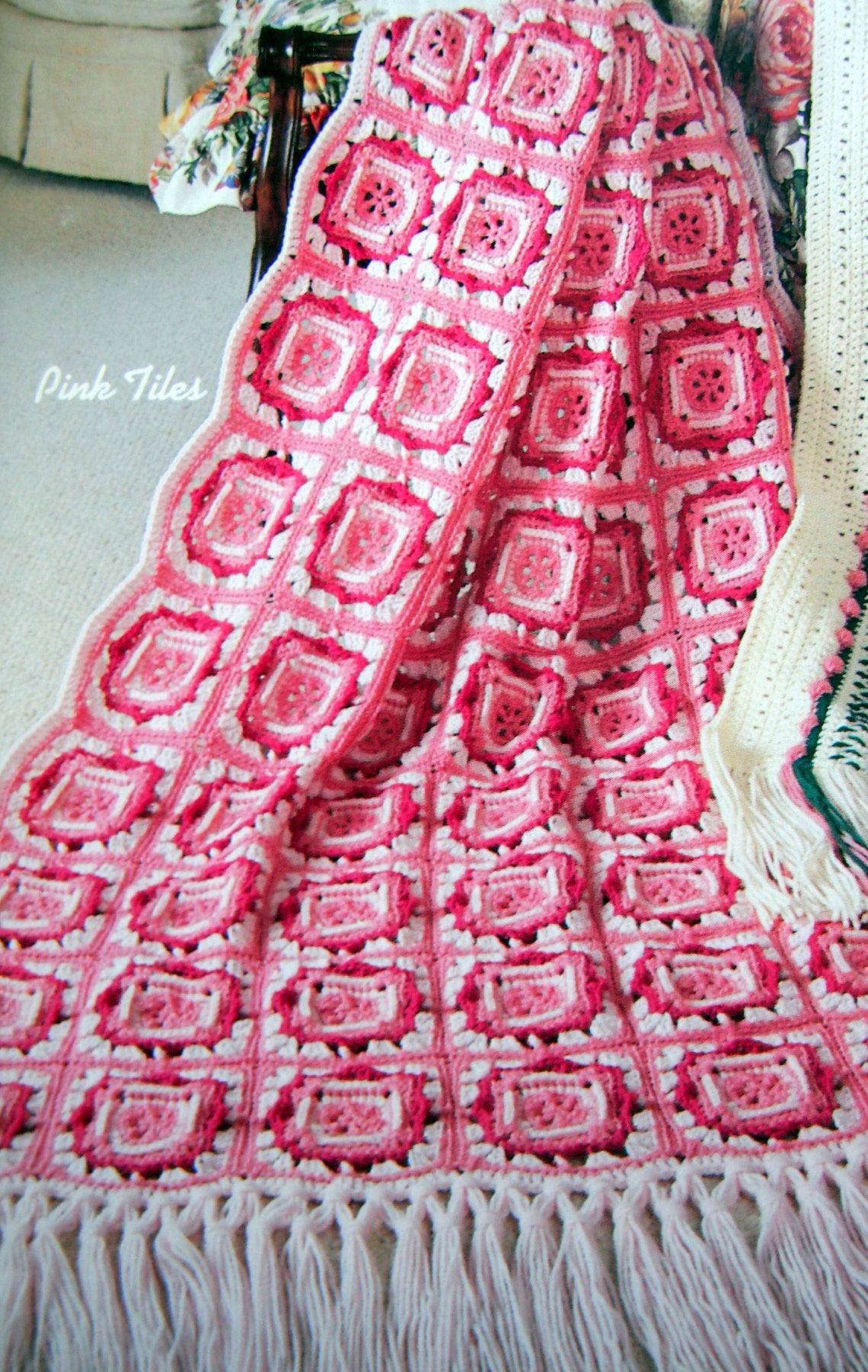 Pastel Afghans 6 Designs to Crochet by Mary Lamb Becker - Etsy