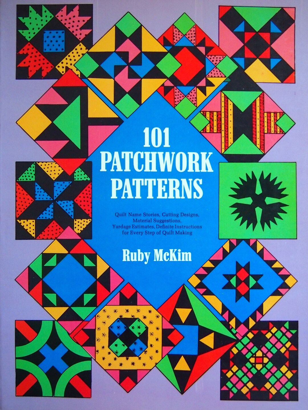 101 Patchwork Patterns by Ruby Mckim Vintage Paperback Quilt Pattern Book 1962 - Etsy