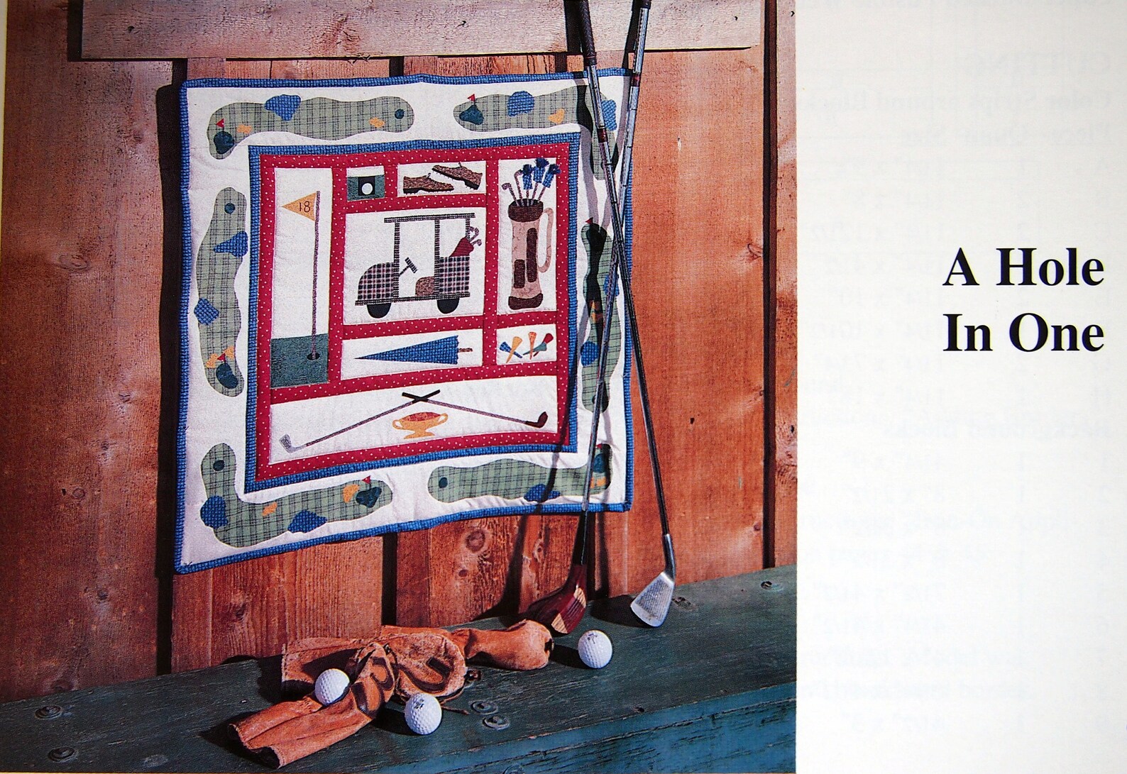 Hook, Line and A Hole in One - Designs to Make for Men by Four Corners ...