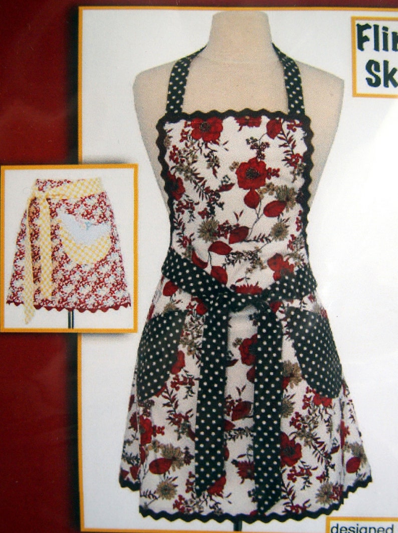 Flirty Skirty by Jan Lutz and the Apron Lady Designs Apron - Etsy