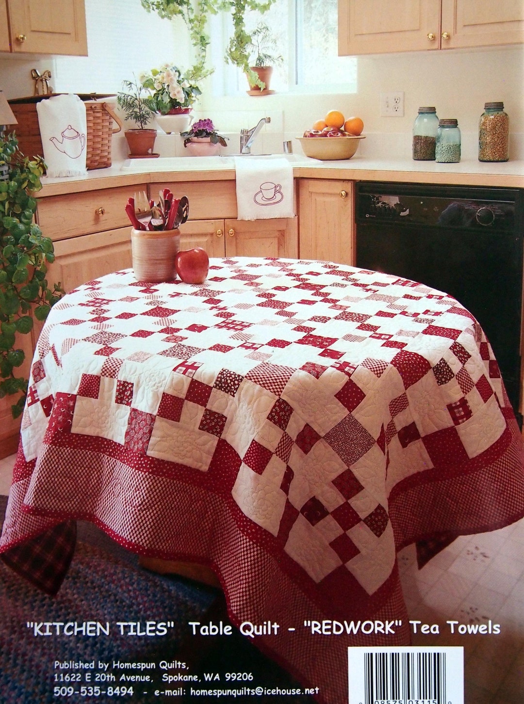 Kitchen Stitch'n - 7 New Table Quilts Plus Kitchen Accessories by Anna ...