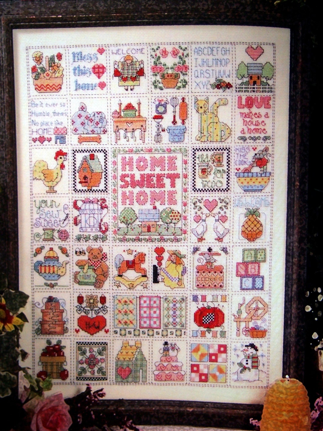 Donna Kooler's 555 Country Cross Stitch Patterns Vintage Paperback ...