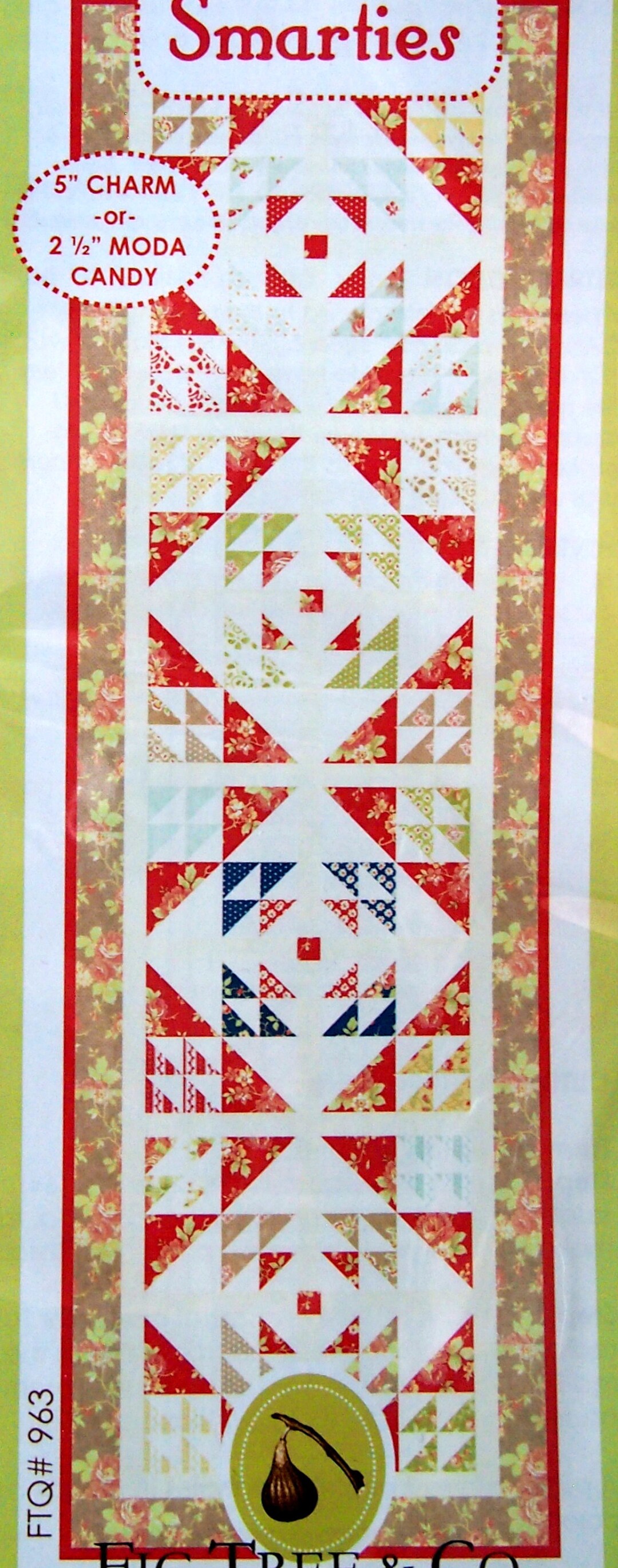 Smarties by Joanna Figueroa and Fig Tree & Co. Small Quilt Table Runner ...