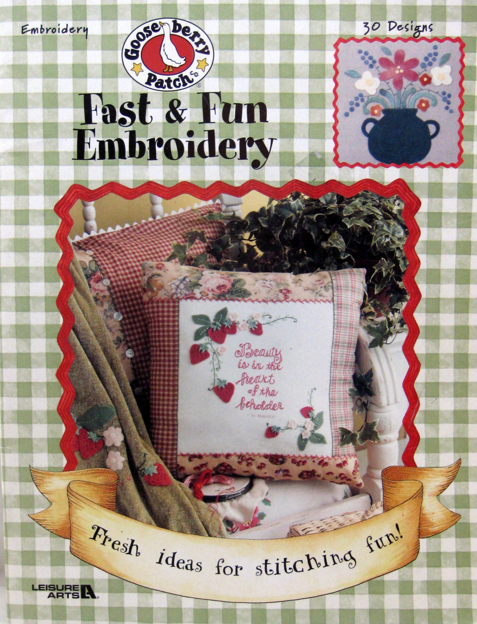 Fast & Fun Embroidery Fresh Ideas for Stitching by Gooseberry - Etsy