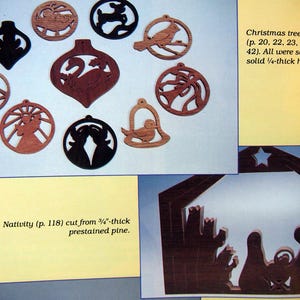 Christmas Scroll Saw Patterns by Patrick and Patricia Spielman Vintage ...