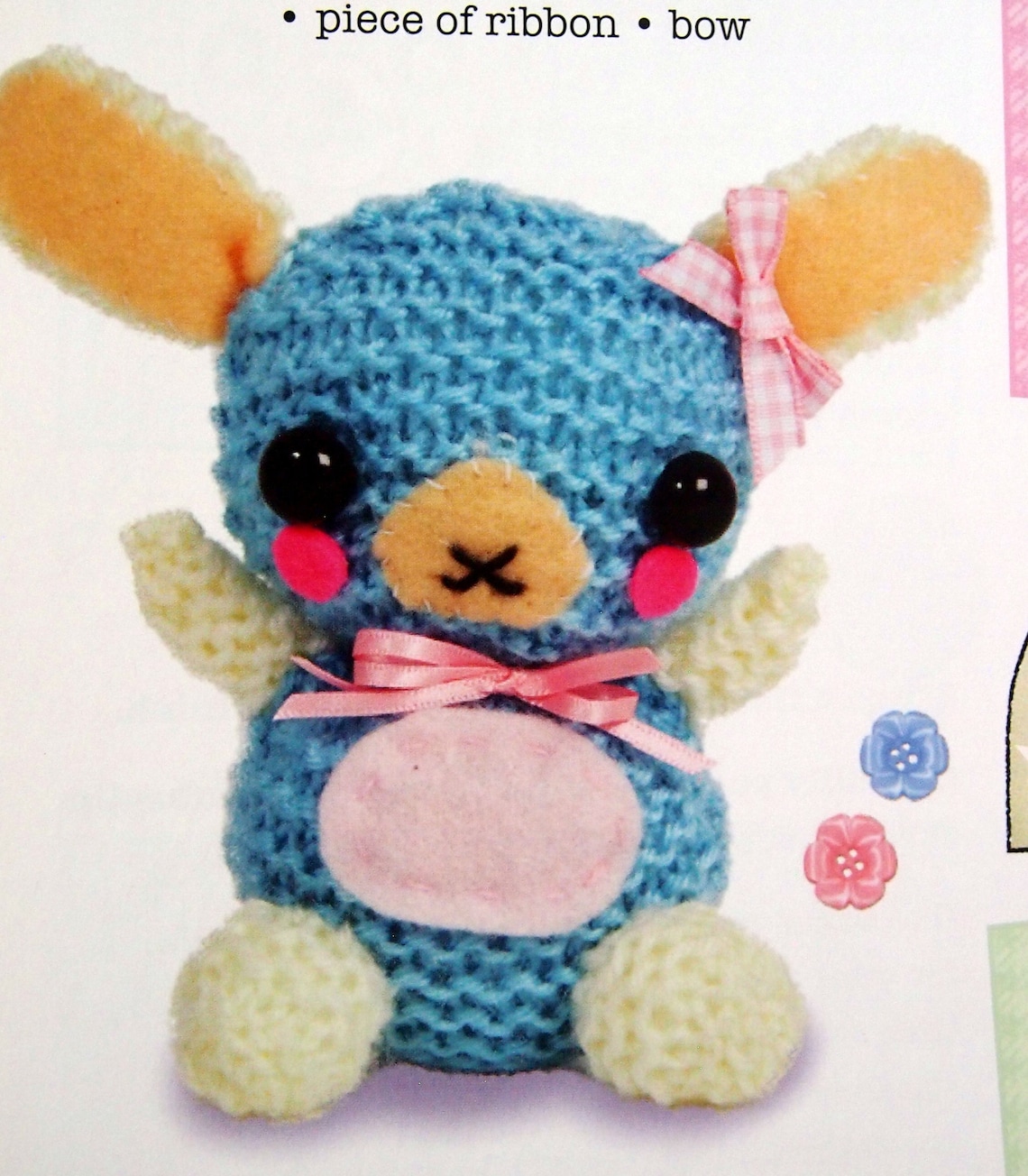 Knit A Critter Learn How to Knit Cute Animals Characters | Etsy