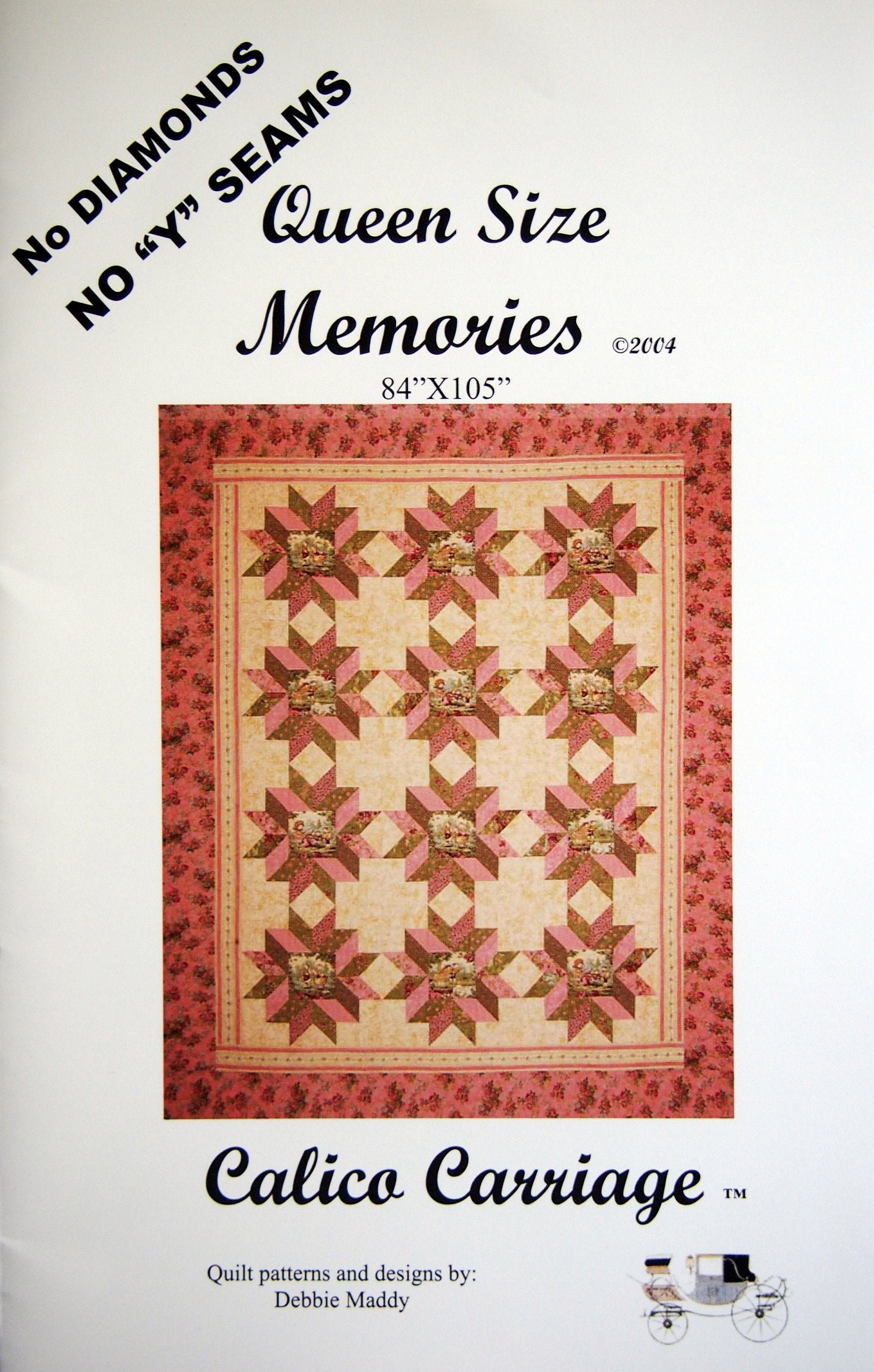 Sewing & Fiber Sewing & Needlecraft Queen Size Memories By Debbie Maddy ...