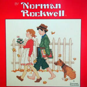 Young Love Series by Norman Rockwell and Paragon Needlecraft Vintage ...