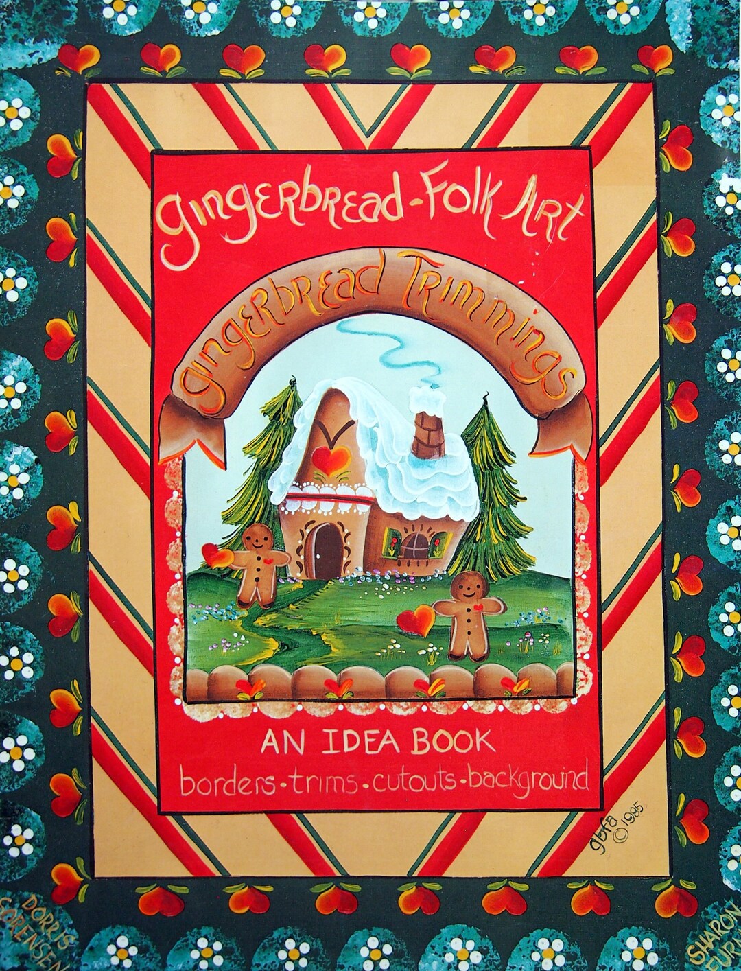 Gingerbread Folk Art - Gingerbread Trimmings - an Idea Book by Sharon ...