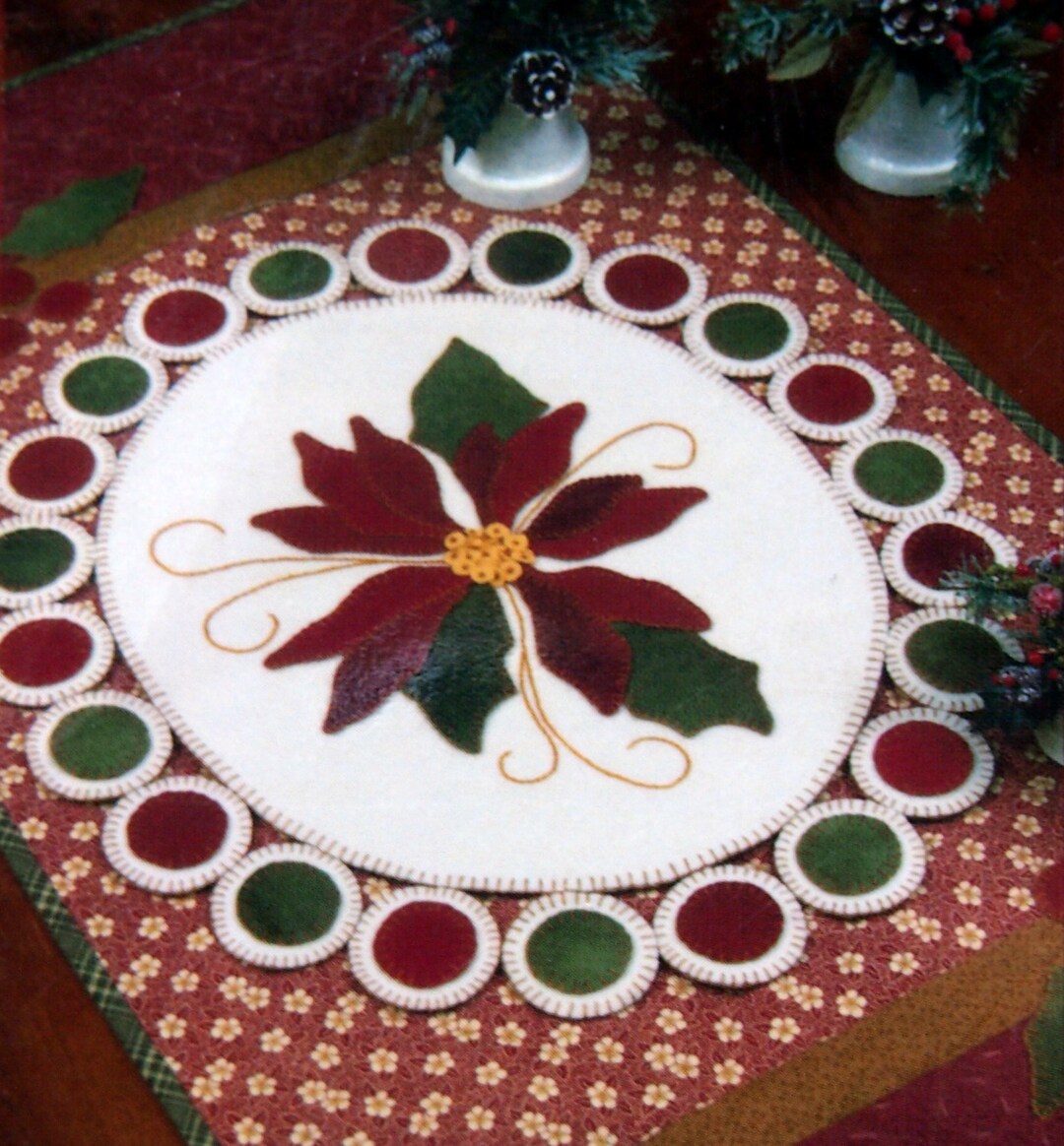 Four Seasons of Calendar Table Toppers 12 Projects by Lynette - Etsy