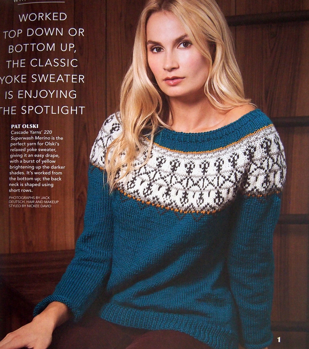 Vogue Knitting - Knitting Pattern Magazine Winter 2017/2018 - Etsy