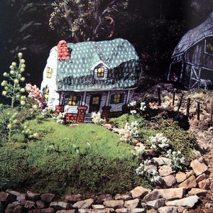 Painting Houses, Cottages and Towns on Rocks by Lin Wellford Vintage ...