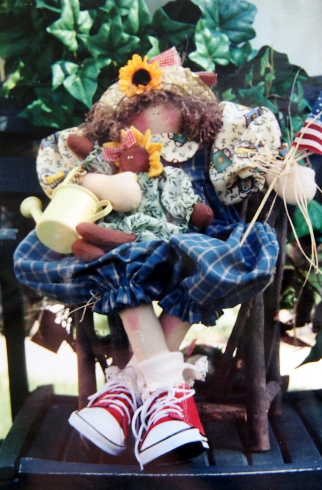 Summer and Little Sprout - A Doll for All Seasons by Hollyhocks & Ivy ...