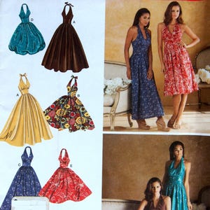 Misses' Dress With Skirt and Length Variations Size 6, 8, 10, 12, 14 ...